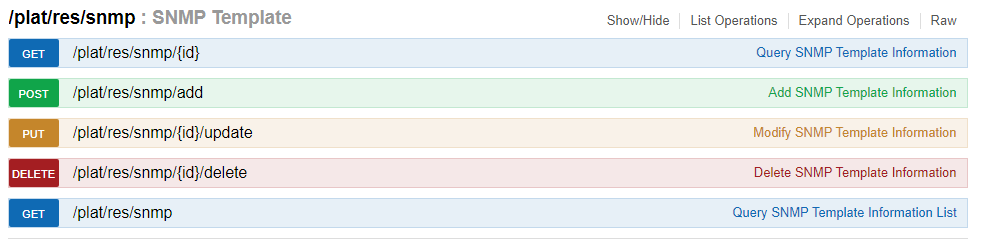SNMP templates with IMC API – Constantpinger